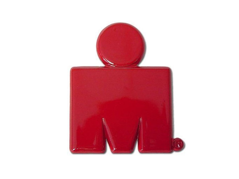 IRONMAN M-DOT Chrome Car Emblem by Elektroplate Red — Playtri The Colony